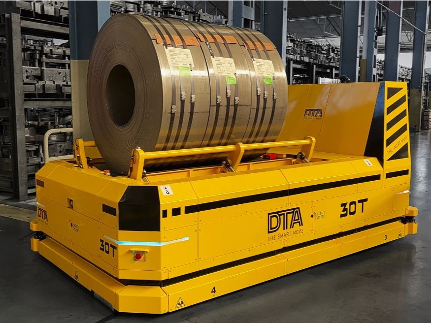 DTA Dolphin 30-Ton Paper Coil Transporter AGV